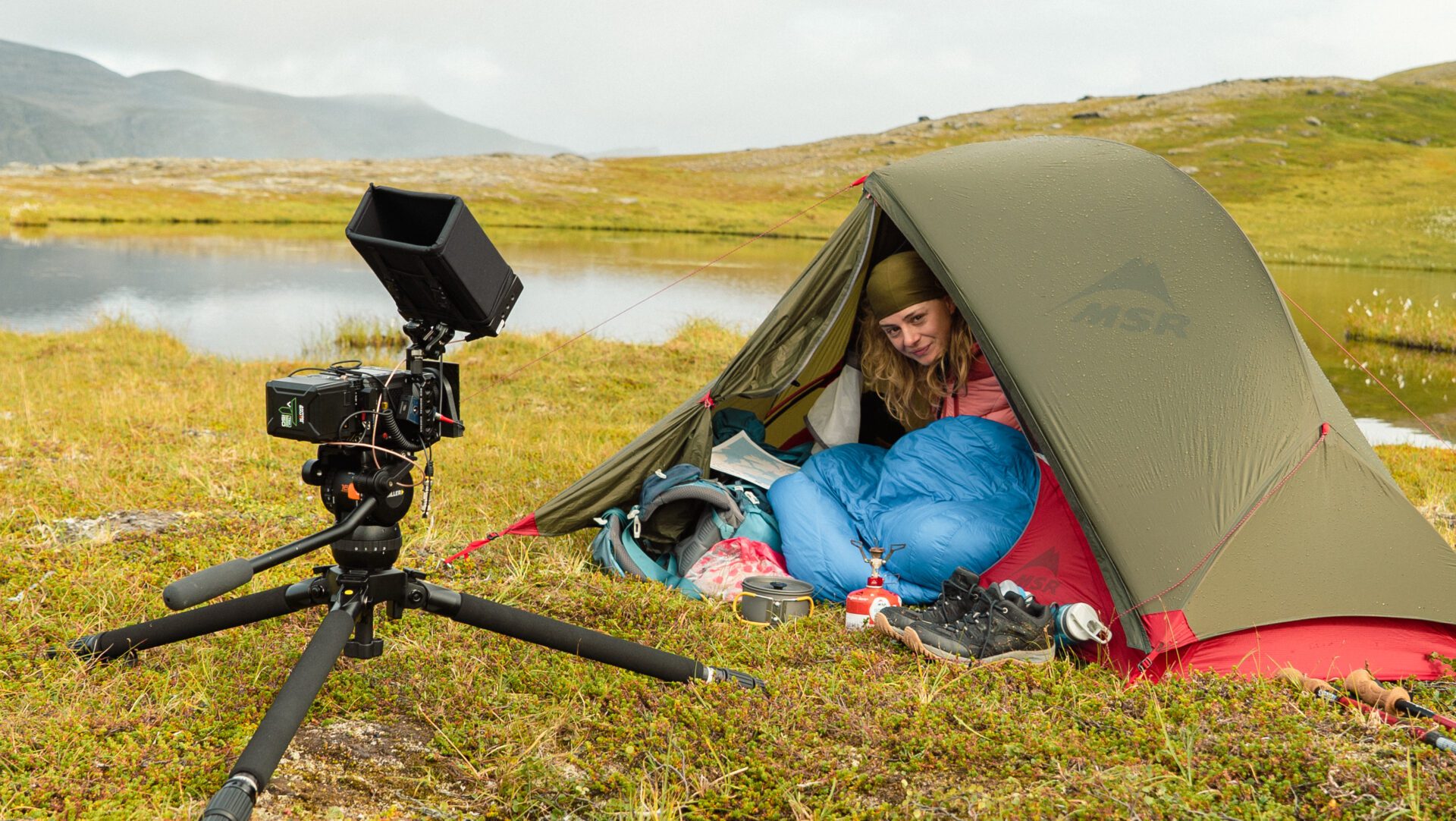 Behind the scenes - Human Nature de film - The Hike